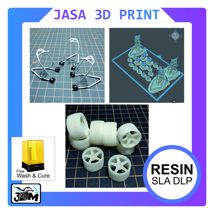 Jual JASA CETAK 3D PRINT RESIN / SLA CUSTOM DESAIN 3D PRINT - Kota ...