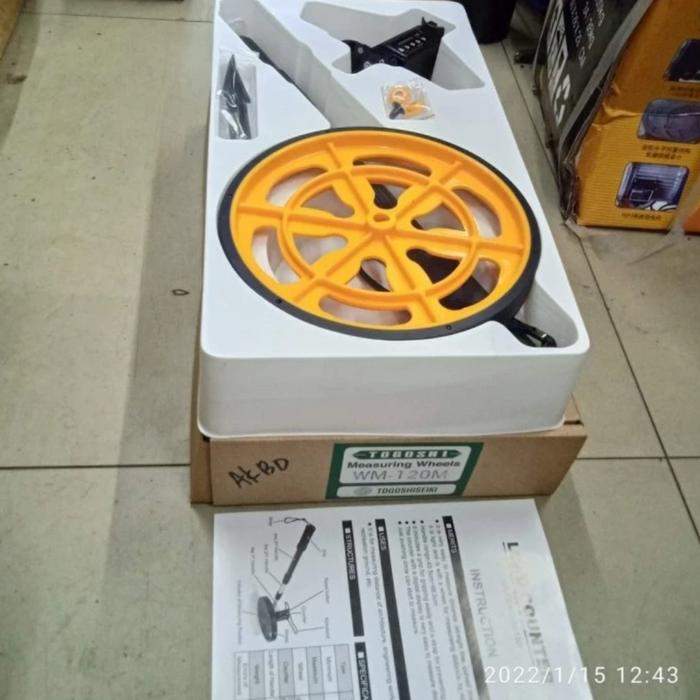 Jual Measuring Wheels Walking Togoshi WM - 120M Meteran Jalan - Jakarta ...