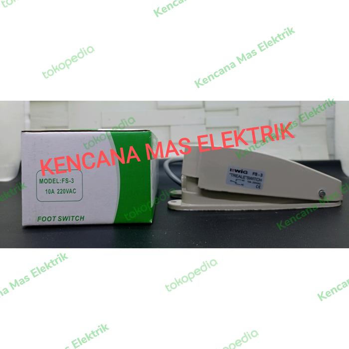 Jual Foot Switch FS-3 10A 220VAC - Jakarta Pusat - Kencana Mas Elektrik ...