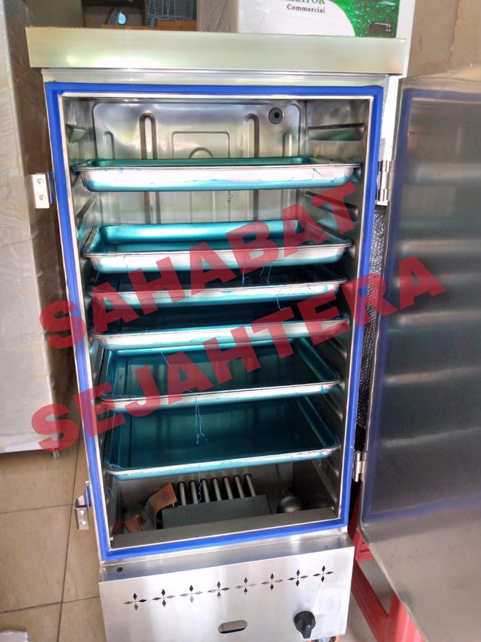 Jual Gas Rice Steamer / Mesin Pemasak Nasi 12 Tray Tipe Grs-12/grs 12/grs12 Di Seller Doujin ...