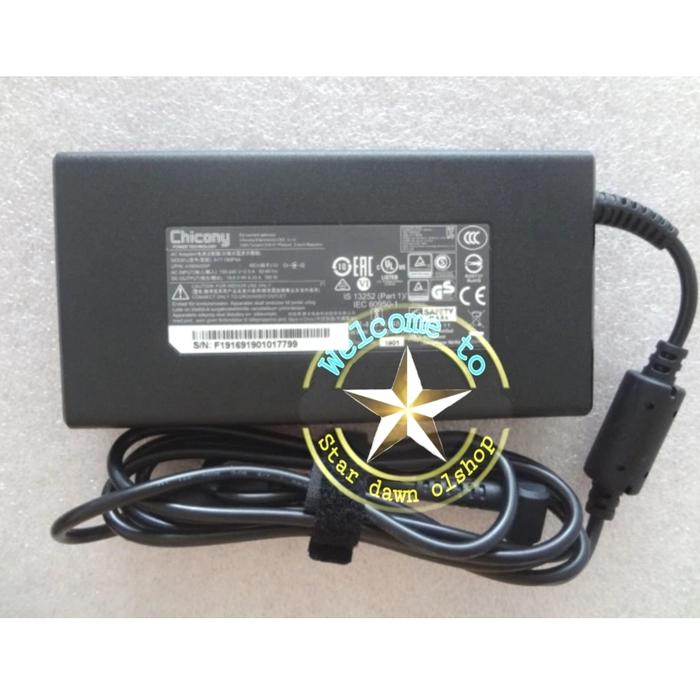Jual Adaptor Charger MSI Katana GF63 GF66 GF75 GF76 GL76 WF76 WF66 180W ...