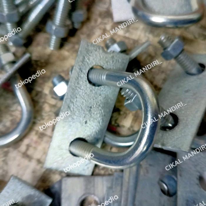 Jual klem U bolt pipa 1,1/4 inch + plat - Jakarta Pusat - CIKAL MANDIRI ...