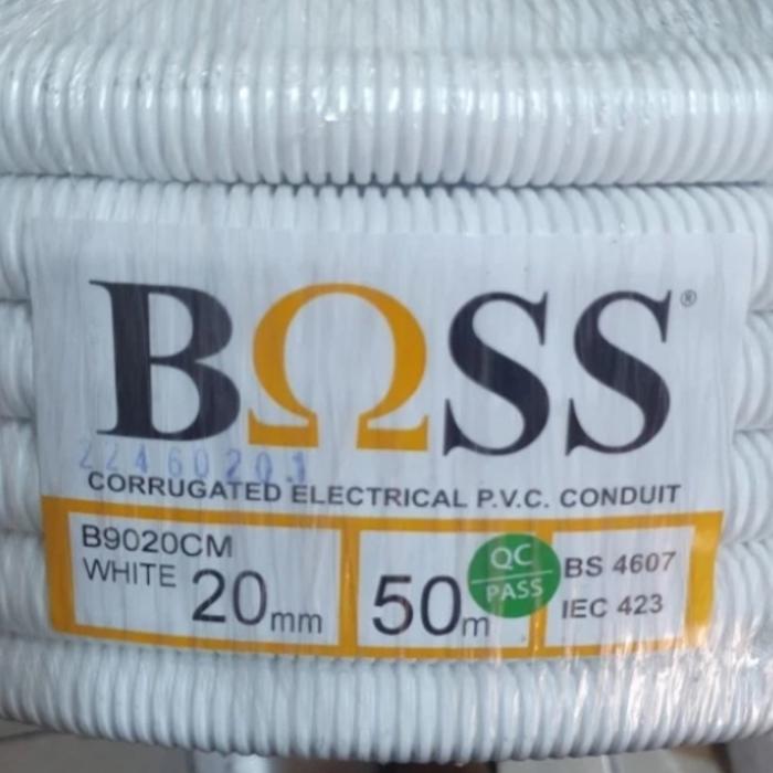 Jual BOSS flexible PVC conduit 20 mm..1 roll panjang 50 meter - Jakarta ...