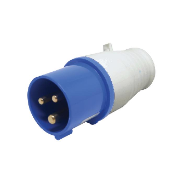 Jual Socket Industri Plug 16A 3 Pin 230V SJ 013 IP 44 SHIJI - Kota ...