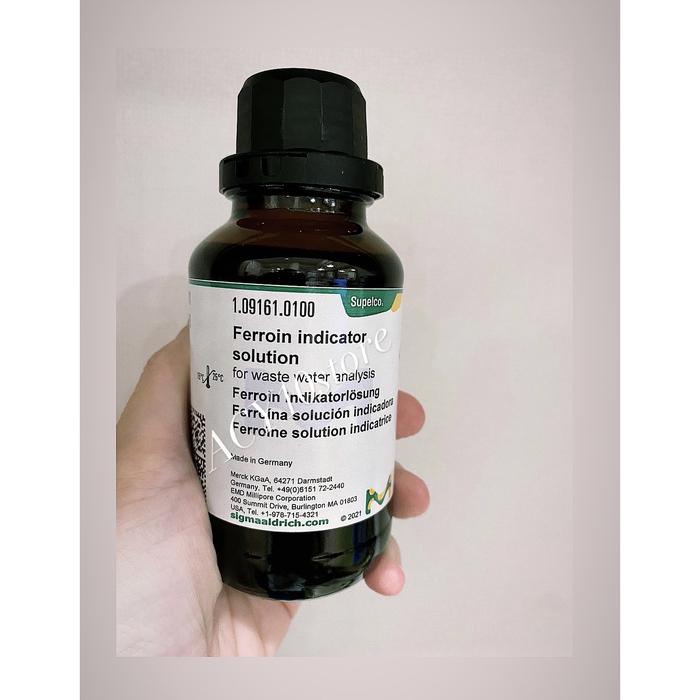 Jual MERCK 1.09161.0100 Ferroin Indicator Solution for Waste Water ...