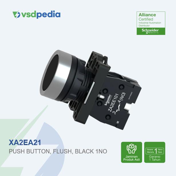 Promo Schneider Electric Harmony XA2 PushButton Flush 22mm 1NO Hitam ...