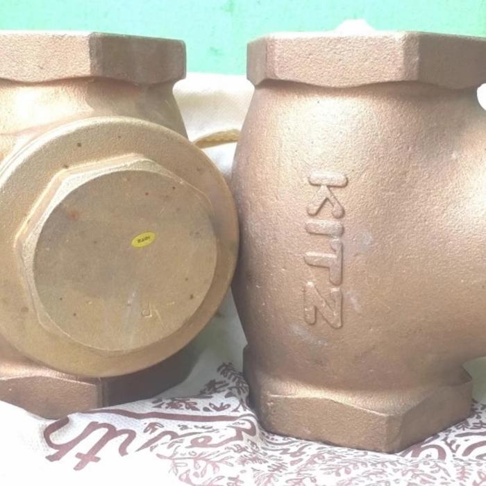 Jual CHECK VALVE KITZ 4" INCH BRASS KUNINGAN/KLEP VALVE - Jakarta Pusat ...
