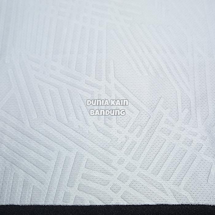 Jual Bahan Kain Drifit Brazil Emboss Straw Dryfit - Putih - Kota ...