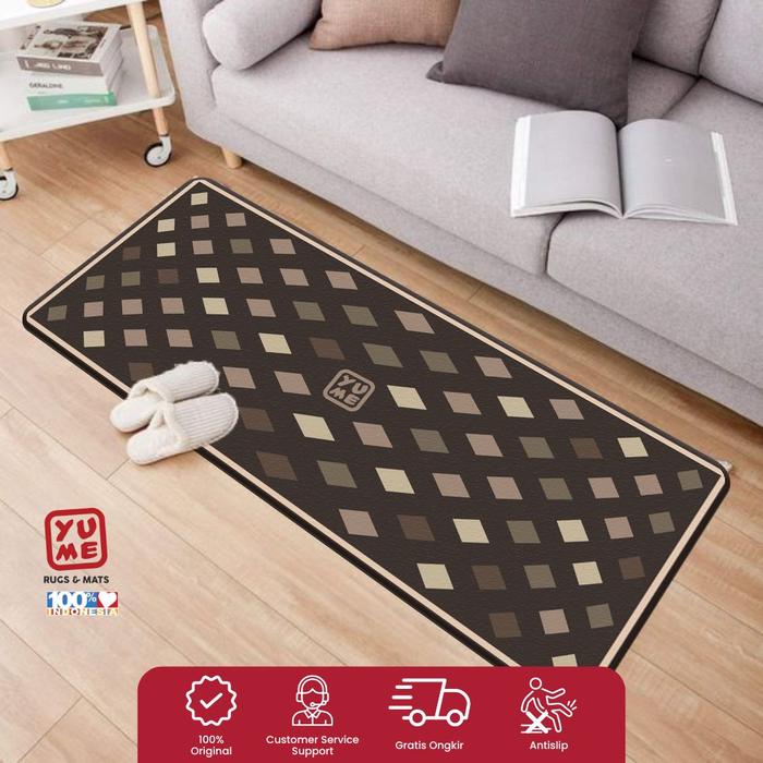Jual Keset Dapur / Karpet Lantai 50x120cm Anti Selip YUME Vintage ...