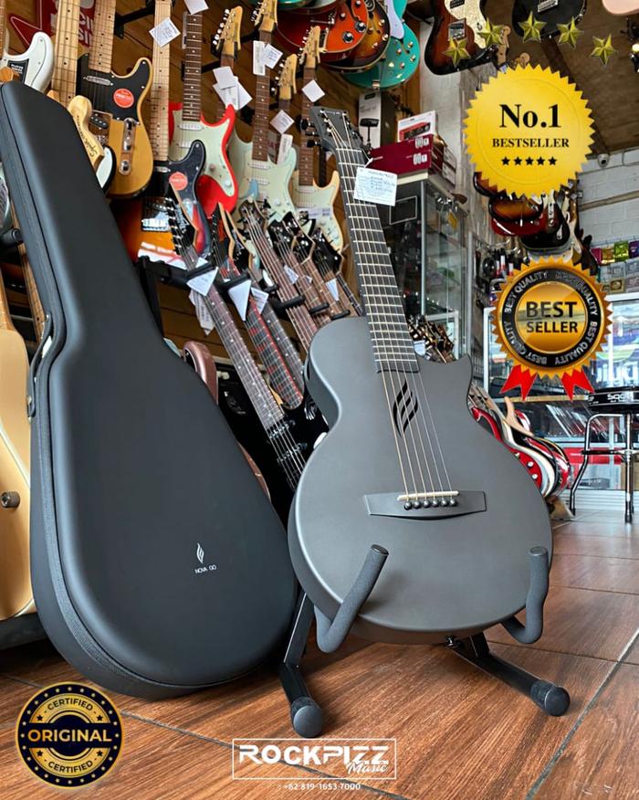Jual Enya Nova GO AIEQ 3/4 Carbon Fiber Black - Akustik Elektrik W Effect - Kota Denpasar ...