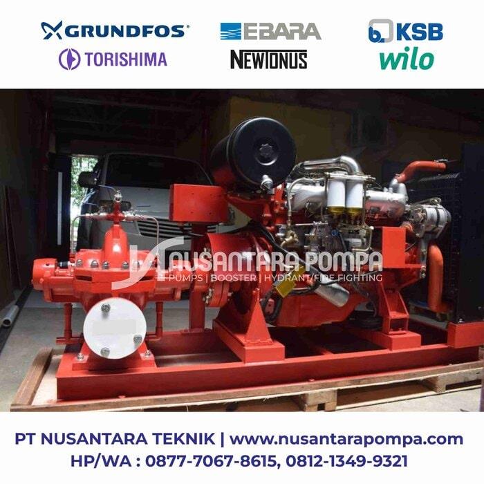 Jual Pompa Hydrant Diesel 1250 Gpm, 1500 Gpm, 110Kw-132Kw Ebara ...