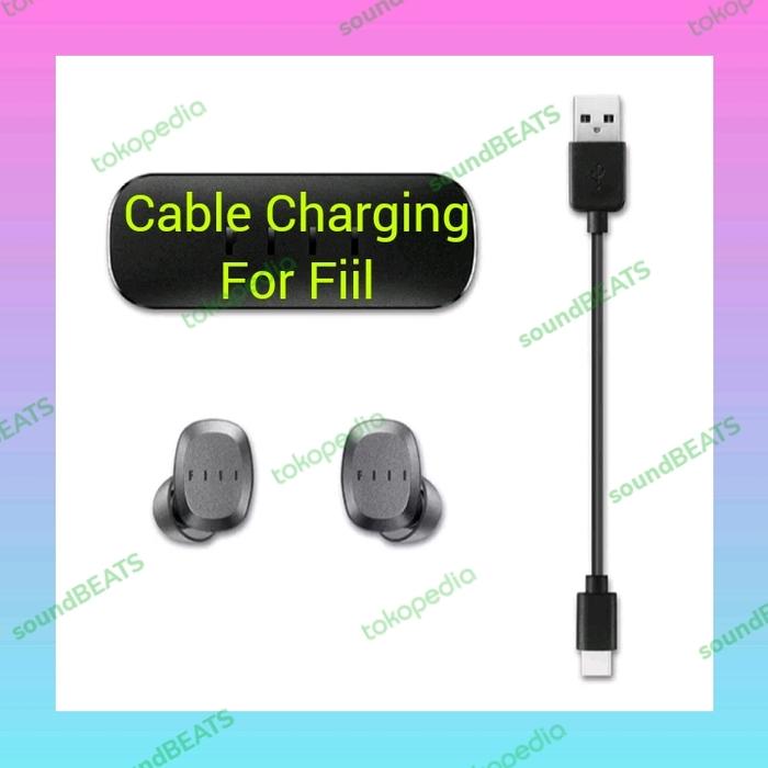 Jual Kabel Charging Untuk Semua Model Fiil TWS Type C Original New ...