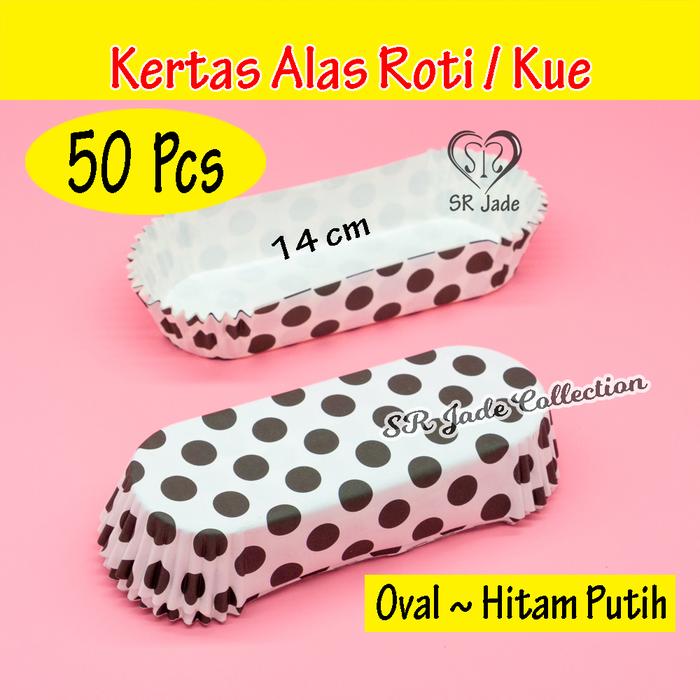 Jual Paper Cup Case Roti Bulat Kertas Roti Baking Bluder Bruder - Oval ...