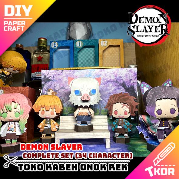 Jual DEMON SLAYER - Kimetsu no Yaiba - Enmu Papercraft - FIGURIN saja ...
