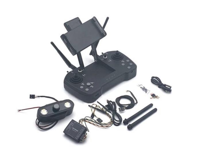 Jual Skydroid T12 Remote Control With Receiver Three-body Camera ...