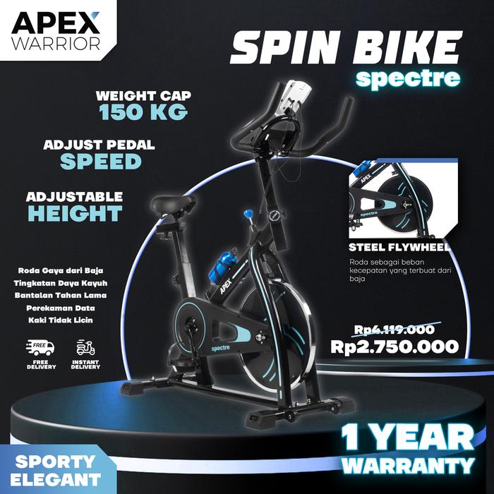 Jual Apex Warrior Spin Bike - Sepeda Statis - Jakarta Timur - Apex Warrior | Tokopedia