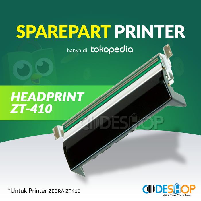 Promo Zebra ZT410 Head Print Spare Part Printer Barcode Cicil 0% 3x ...