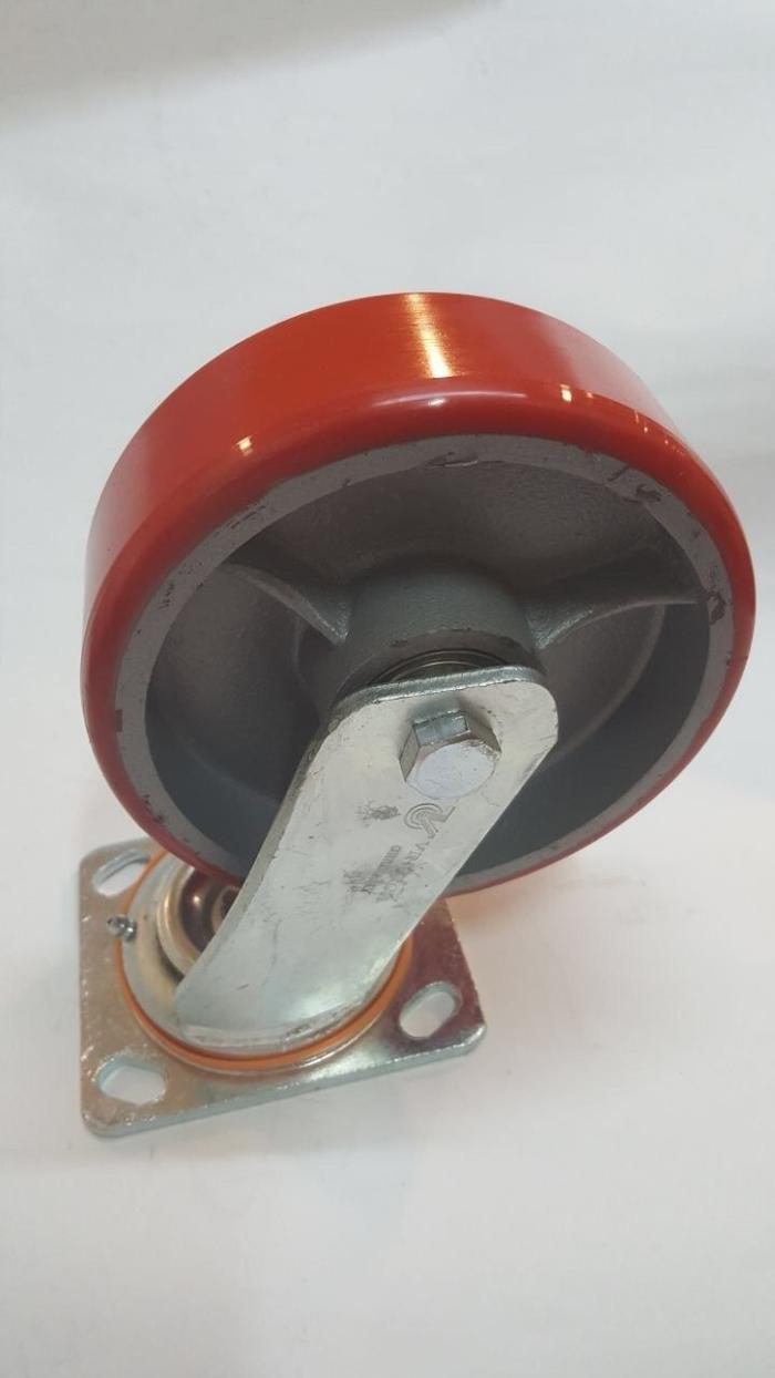Jual Roda Troli PU Heavy Duty Diameter 6 Inch Plat Hiudp - Jakarta ...