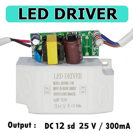 Jual Power Driver for 5x LED 1W input 220V output 12-25V Constant ...
