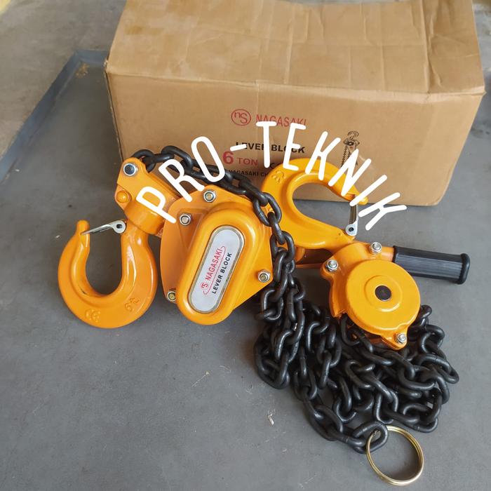 Jual NAGASAKI Lever Block- Lever Hoist 6 Ton x 1,5 meter japan ...