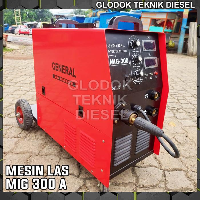 Jual Mesin Las Welding Machine MIG 300 A CO 2 INVERTER MIG300 TERBAIK ...