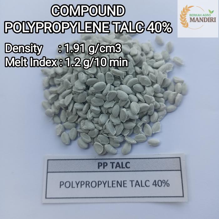 Jual BIJI PLASTIK COMPOUND POLYPROPYLENE TALC / PP TALC 40% - Kab ...