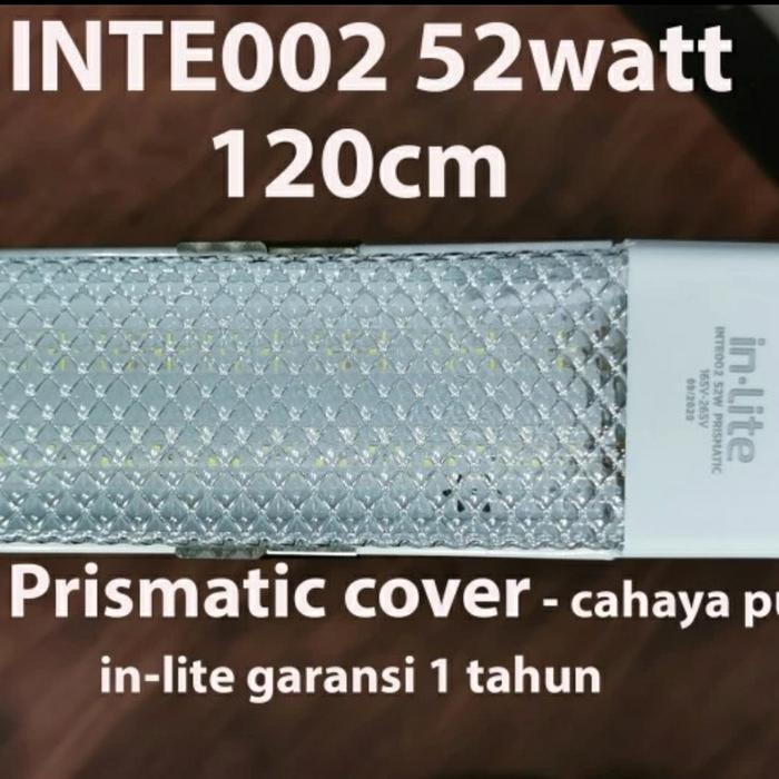 Jual Lampu Neon LED Inlite INTE002 T8 52w 120 Cm Prismatic - Tube ...