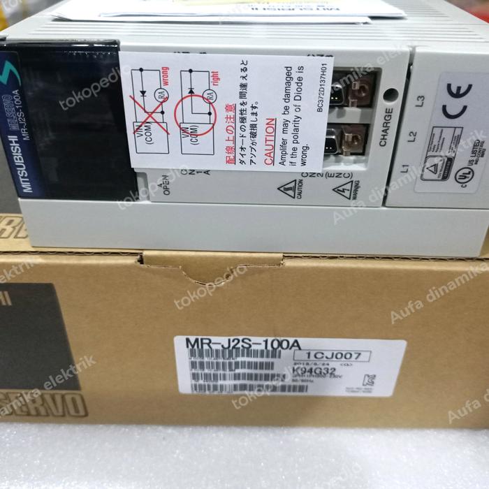 Jual MR-J2S-100A Servo Drive Mitsubishi MR j2S 100A - Kab. Bogor - Aufa Dinamika Elektrik ...