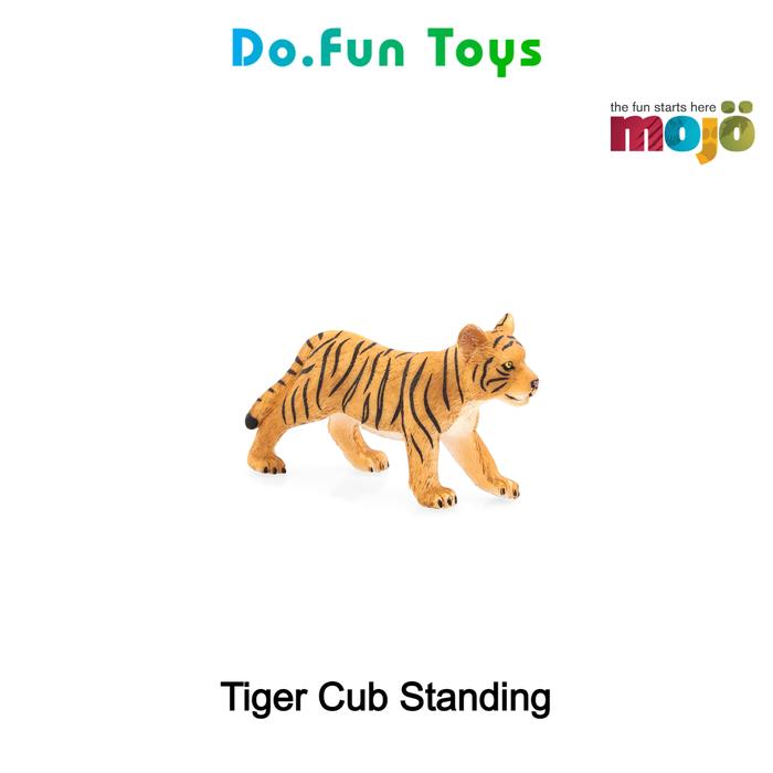 Jual Tiger Cub Standing Figure / Miniatur Anak Harimau Berdiri by MOJO ...