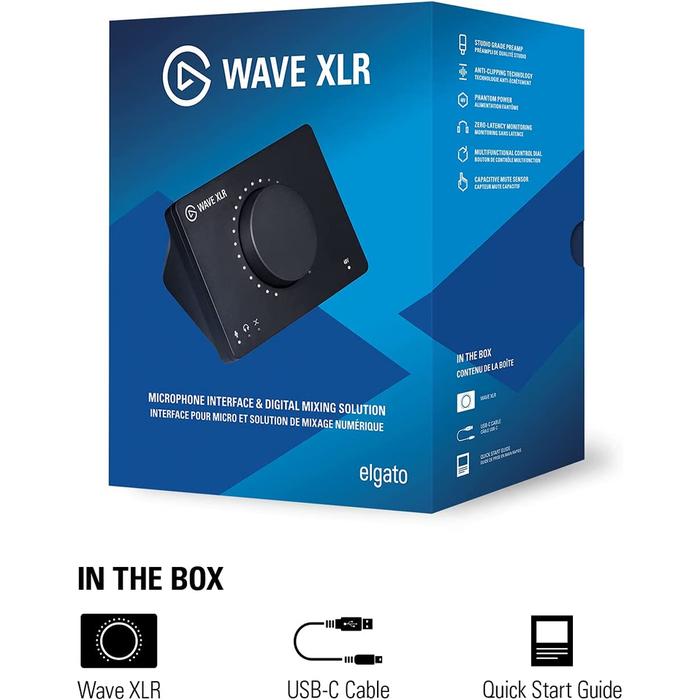 Jual ELGATO WAVE XLR MICROPHONE INTERFACE RECORDING STREAMING AUDIO ...