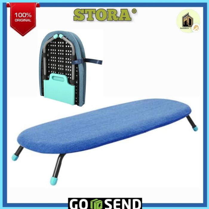 Jual Stora Meja Setrika Lipat - Biru / ironing board / meja setrika ...