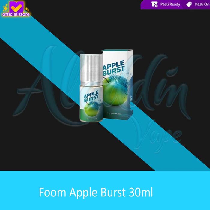 Jual AUTHENTIC 100% Liquid Foom Apple Burst Ice mint 30ml By Foom ...