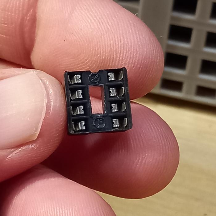 Jual KR05016 8 pin IC socket soket - Kota Tangerang - KlinikRobot ...