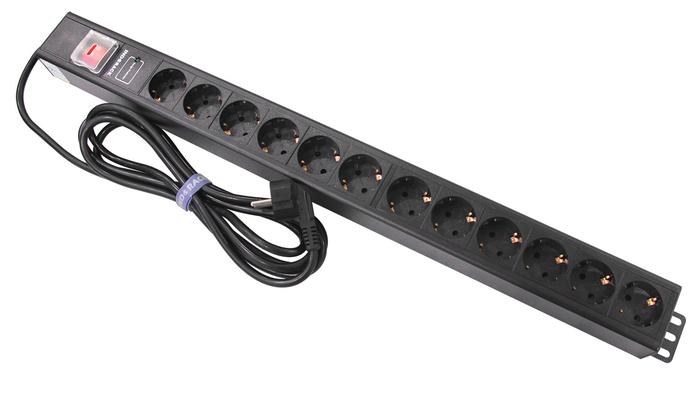 Jual INDORACK POWER DISTRIBUTION - PDU12G/E/M 19 INCH SERIES EUROPE ...