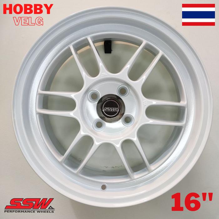 Jual VELG ORIGINAL SSW 165 ( RPF1 ) R16 x 7 4H 100 ET 42 WH WHITE - Kab ...