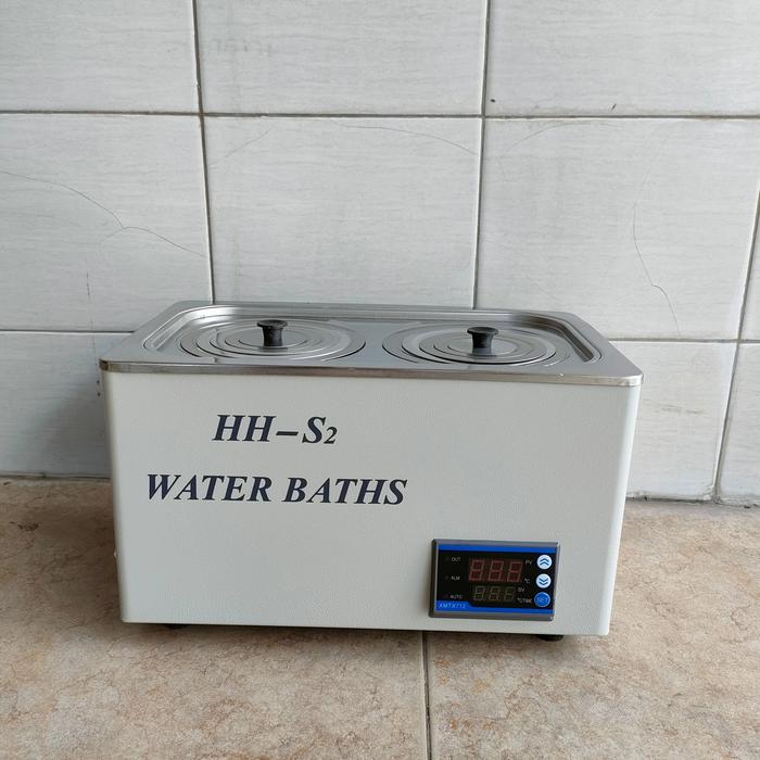 Jual electric water bath digital display 2 hole penangas air elektrik ...