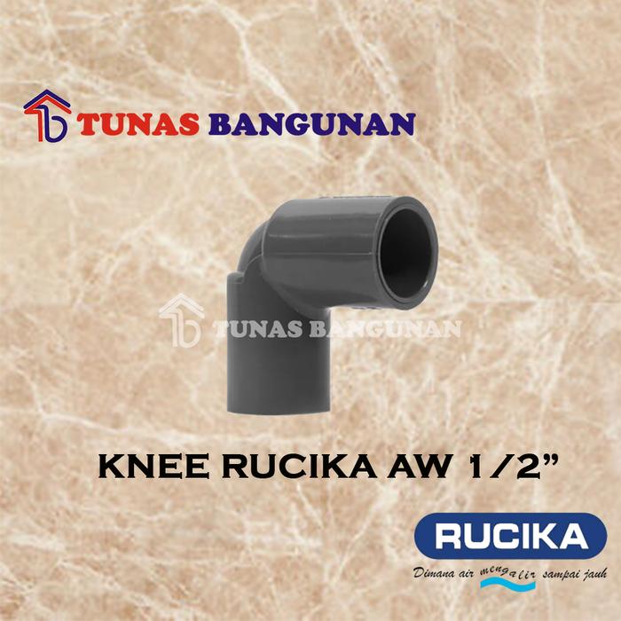 Jual Knee PVC AW 1/2 Inch Rucika Elbow PVC AW 1/2" Rucika - Kota Bandung - tunas.bangunan ...