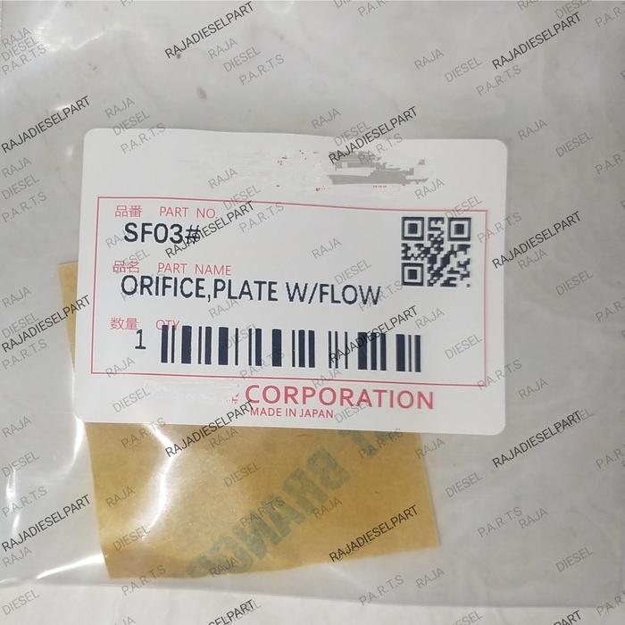 Jual Valve Injector SF03 ORIFICE Plate SF03 ORIFICE HILUX 2500 1KD ...