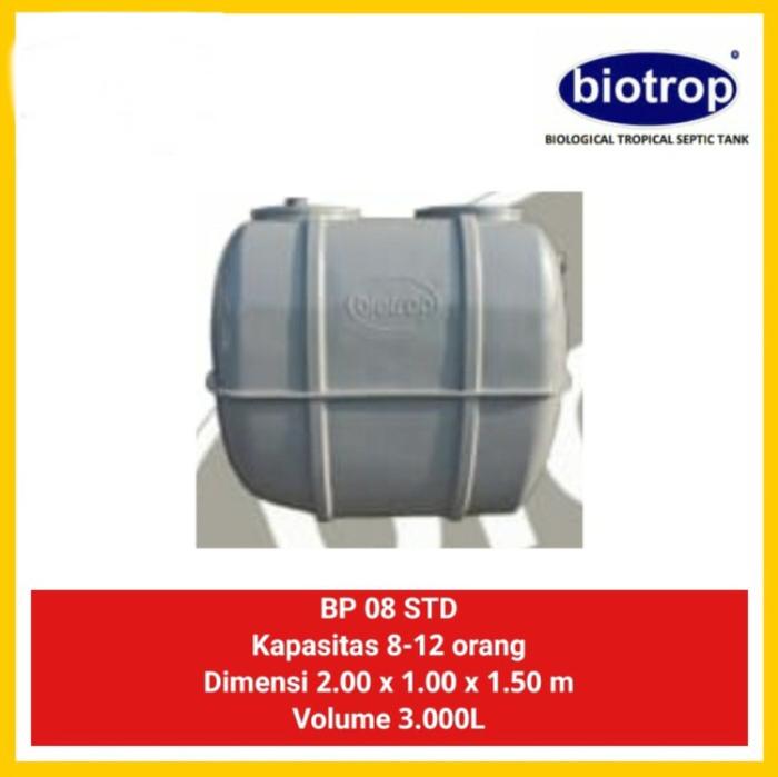 Jual Septic tank BIOTROP 3000 liter type BP 08 STD ORIGINAL tangki ...