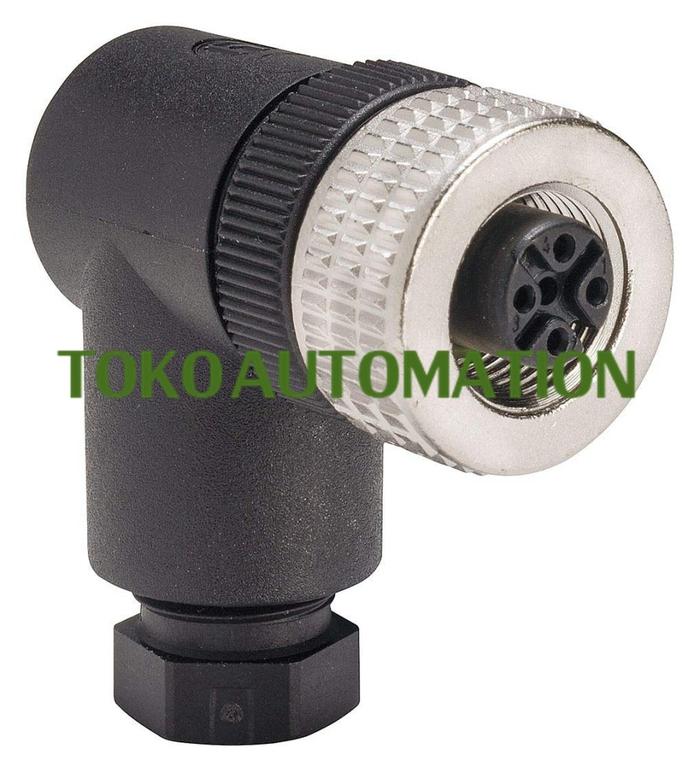 Jual Socket Connector M12 type elbow 4 pin Female Konektor SA33 ...