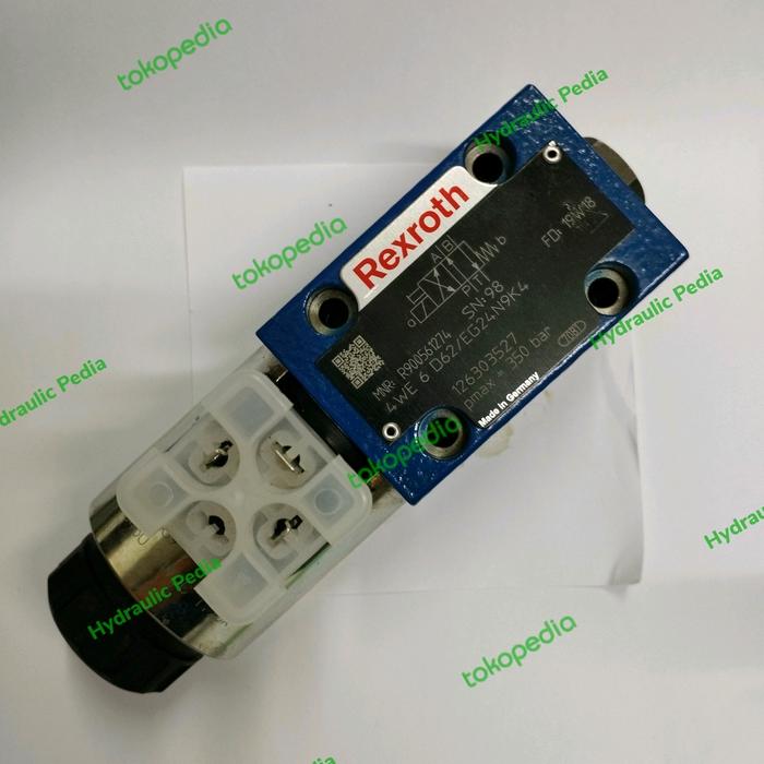 Jual REXROTH 4WE 6D62/EG24N9K4 SOLENOID VALVE HIDROLIK - Jakarta Barat - Hydraulic Pedia | Tokopedia