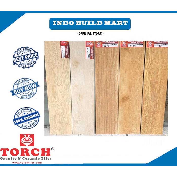 Jual Keramik TORCH / Keramik Motif Kayu 15x80 Series Grade A - Jakarta Barat - INDO BUILD MART ...