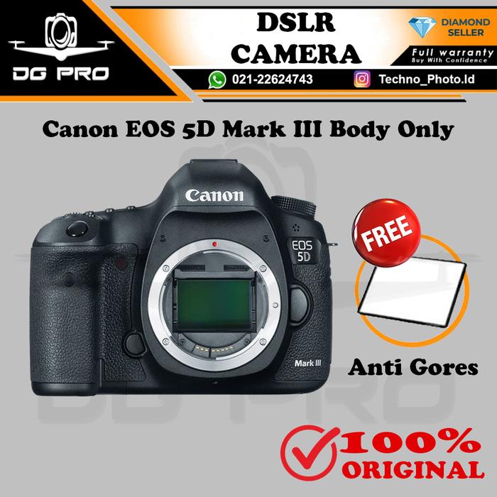 Promo Canon EOS 5D Mark III Body Only DSLR Camera Mark 3 BO Original ...