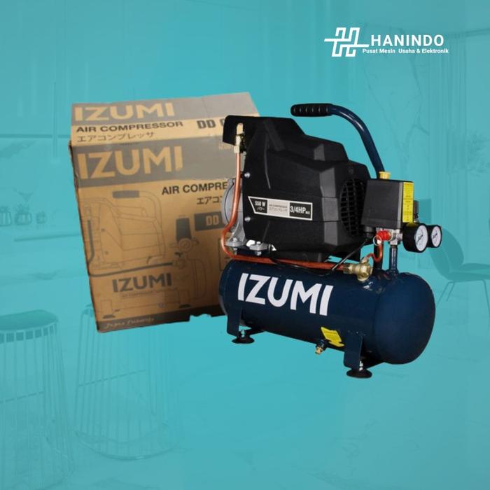 Jual KOMPRESOR ANGIN MINI 3/4 HP 9 LITER AIR COMPRESSOR PORTABLE ...