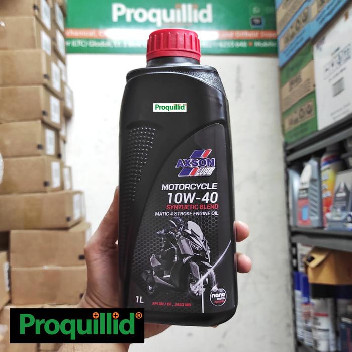 Jual AXSON OLI MOTOR MATIC 4T 10W40 SEMI SYNTHETIC BLEND OIL 10W-40 JASO MB - Jakarta Barat ...