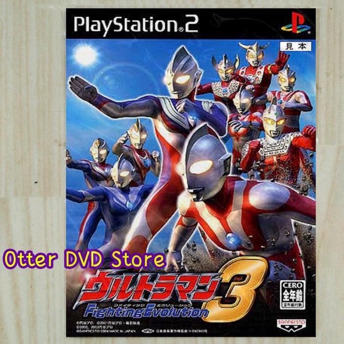 Jual Kaset Game PS2 PS 2 Ultraman Fighting Evolution 3 - Kab. Tangerang ...