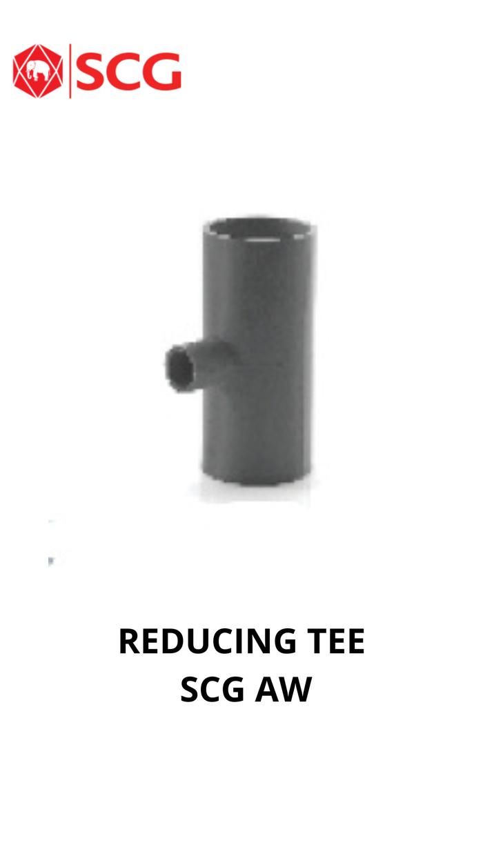 Jual FITTING REDUCING TEE PIPA PVC SCG TYPE AW UKURAN 3/4 X 1/2 INCH ...