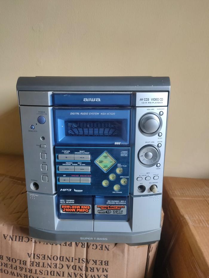 Jual AIWA NSX-VC520 Mini Compo - Tape - Kota Depok - Firda Ansa | Tokopedia