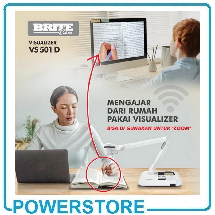 Jual Brite Cam Visualizer VS501D Portable Compact Visualizer Webcam ...