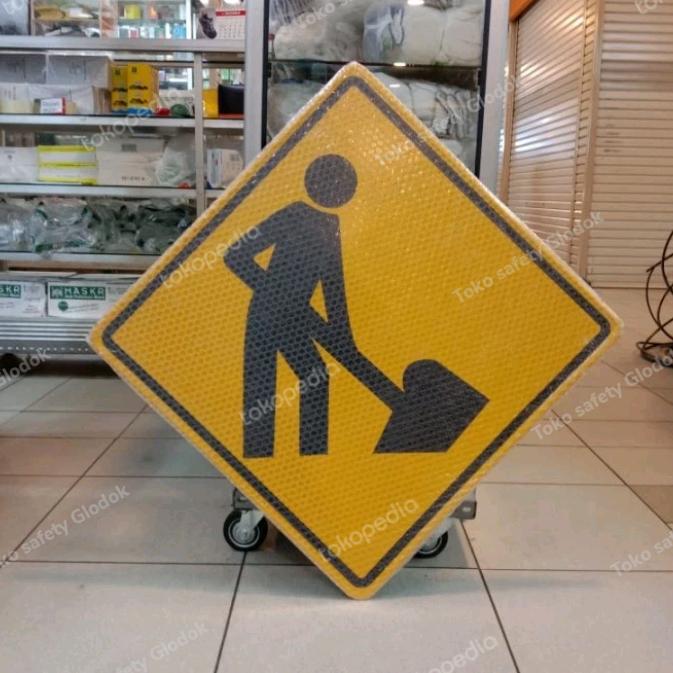 Jual Papan Peringatan Rambu Pekerjaan Jalan - Jakarta Barat - Toko ...